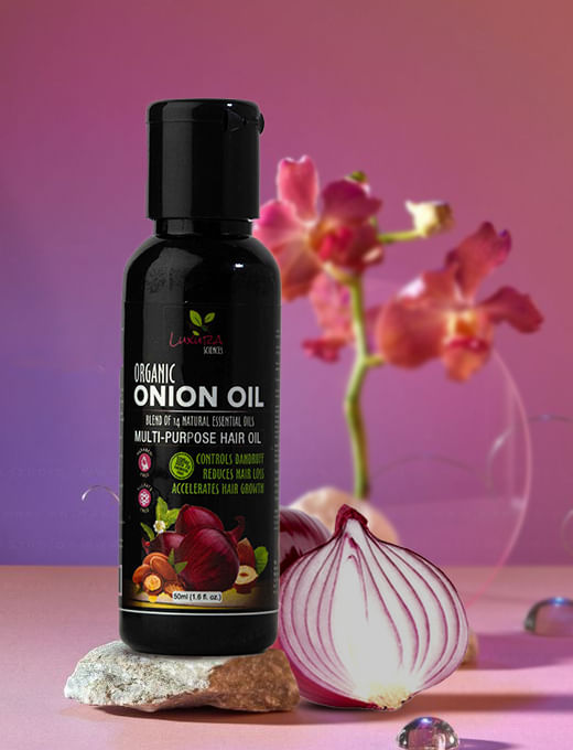 Onion Hair Oil | Size: 50 ml By Luxura Sciences