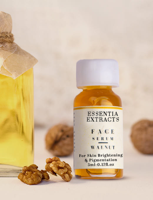 Walnut Skin Brightening Facial Serum | Size: 5 ml By Essentia Extracts