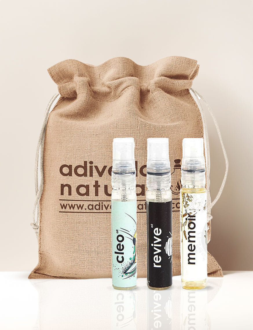 Unisex Fragrance Kit | Size: Combo By Adiveda Natural