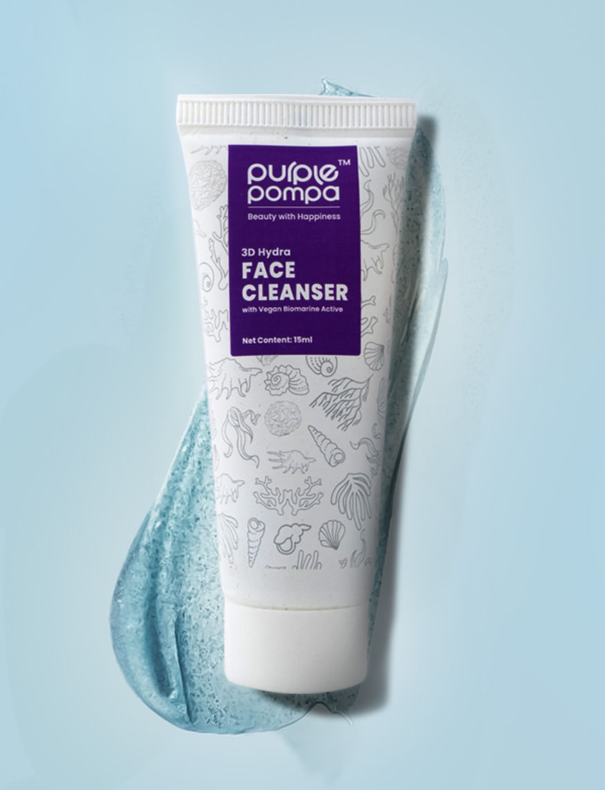 3D Hydra Face Cleanser | Size: 15 ml By Purple Pompa