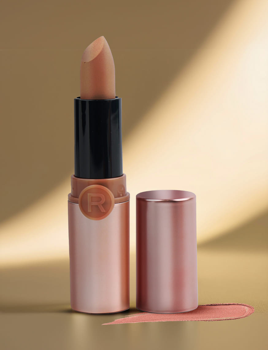Powder Matte Lipstick-Naked | Size: 3.5 gms By Makeup Revolution