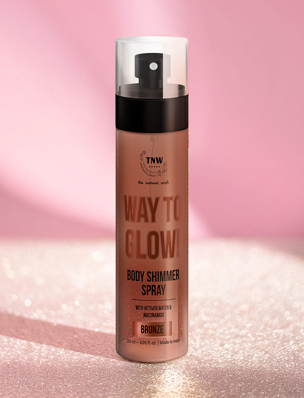Way to Glow Body Shimmer Spray - Bronze | Size: 120 ml By TNW - The ...