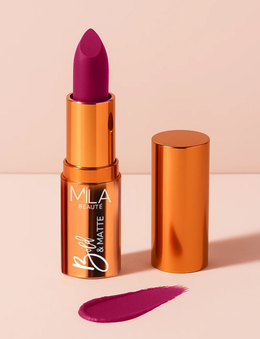 Bold & Matte Lipstick - 17 Pep Talk | Size: 4.2 g By MILA BEAUTÉ