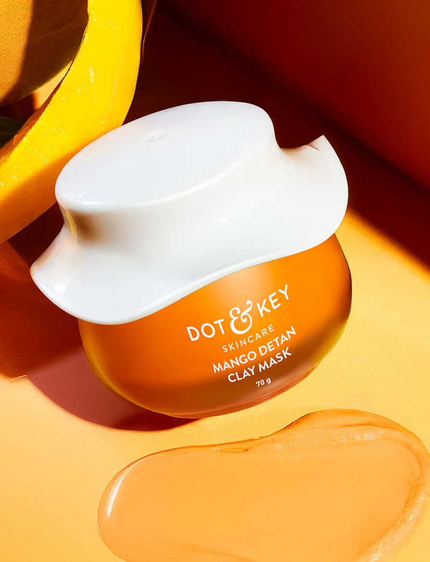 Mango Detan Clay Mask | Size: 70 gm By DOT & KEY