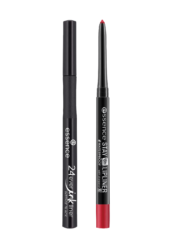 24 Ever Ink Liner + Stay 8H Waterproof Lipliner | Size: Combo By Essence
