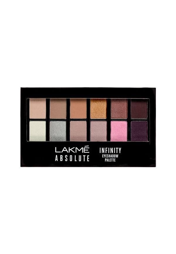 Infinity Eye Shadow Palette | Size: 12 gm | Shades: Soft Nudes By Lakme ...
