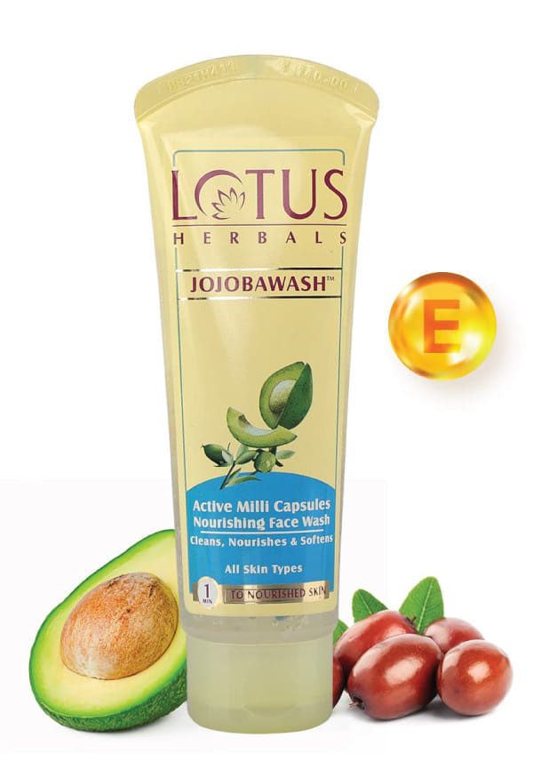 Jojobawash Active Milli Capsules Nourishing Face Wash