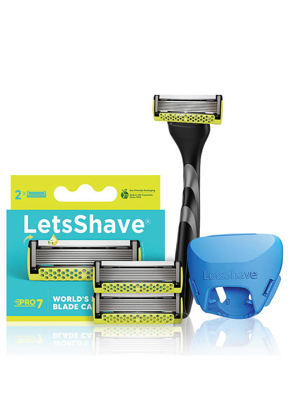 Pro 7 Max Razor Value set World's First & Only 7-Blade Shaving Razor ...