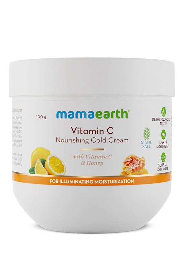 Vitamin C Cold Cream | Size: 100 gm By mamaearth