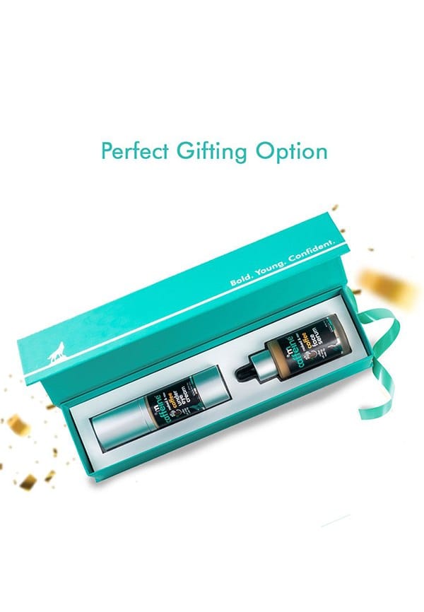 Coffee Prep Gift Set | Box with Face Serum and Eye Cream | Size: Kit By ...
