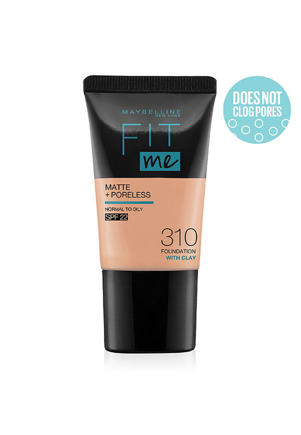 Fit Me Matte+Poreless Liquid Foundation Tube | Size: 18 ml | Shades ...