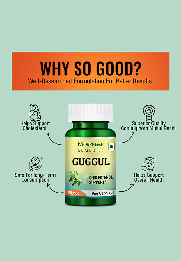 Guggul (Commiphora Mukul) 500Mg Extract