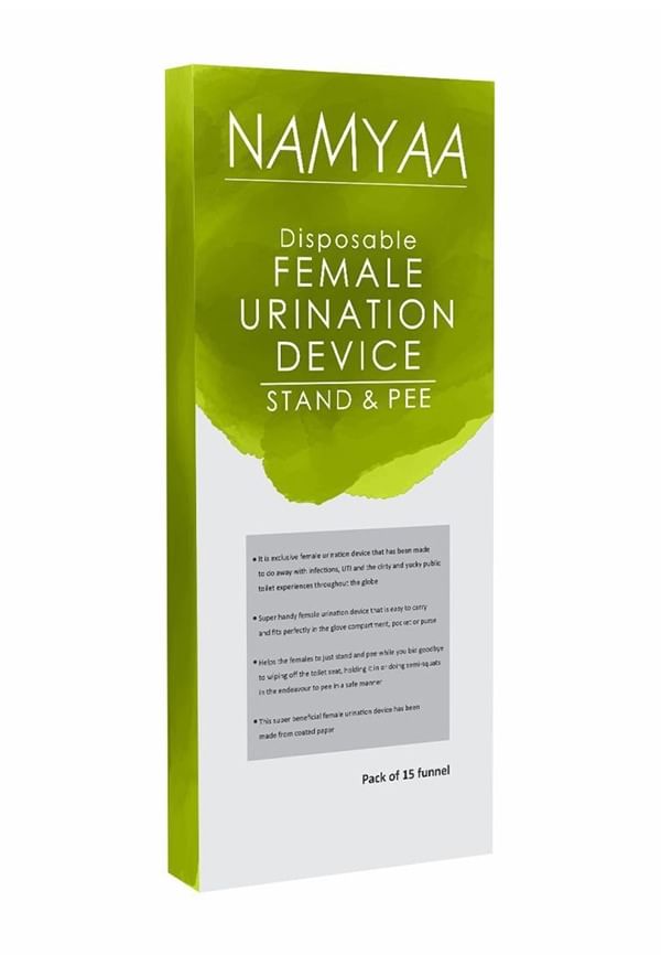 Stand and Pee Disposable Female Urination Device | Size: 120 gm By Namyaa