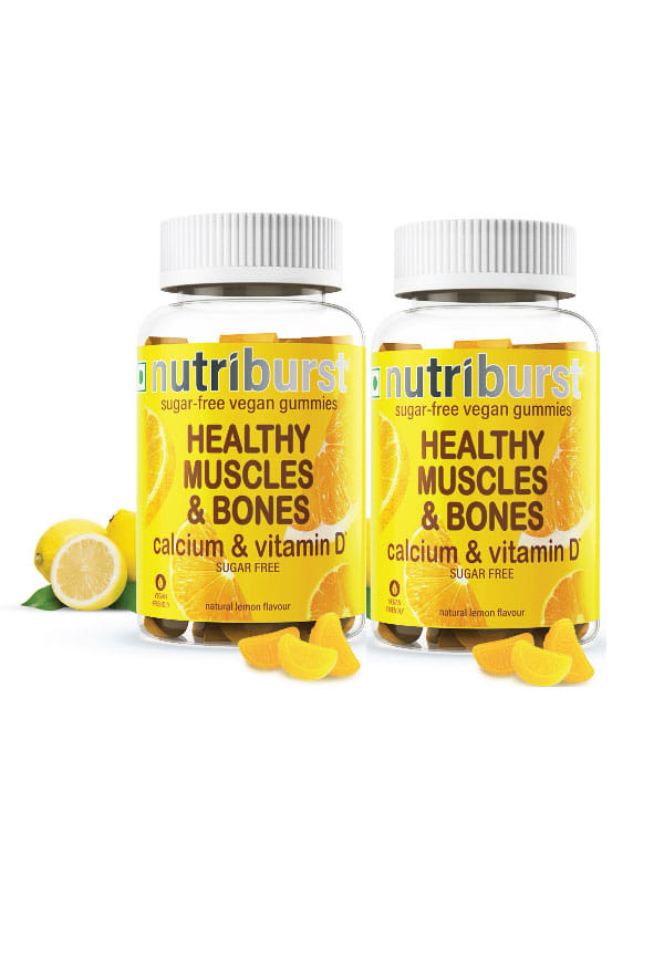 Sugar free Vegan gummies for Healthy Muscles & Bones