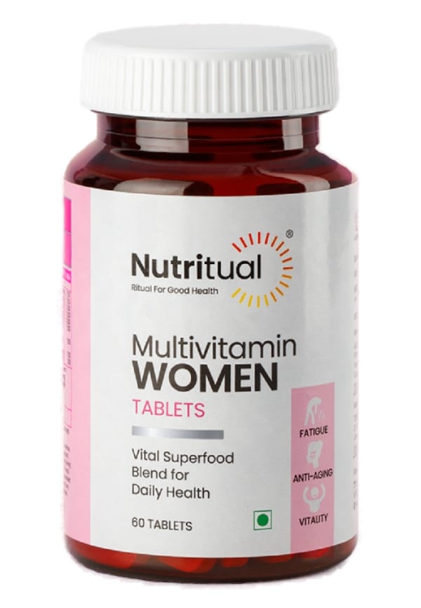 Daily Multivitamin for Women - 60 Tablets of Pack of 1 | Vitamins ...