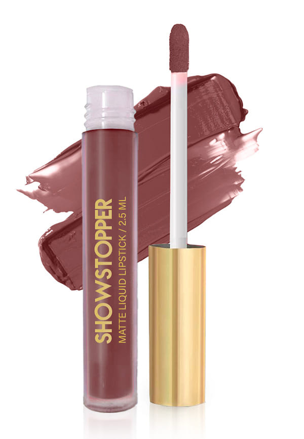 Showstopper Matte Liquid Lipstick | Size: 2.5 ml | Shades: Belgravia By ...