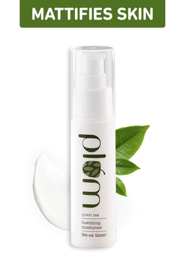 Green Tea Mattifying Moisturizer | Size: 50 ml By Plum