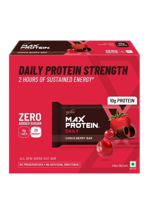 Max Protein Daily Choco Berry Bars