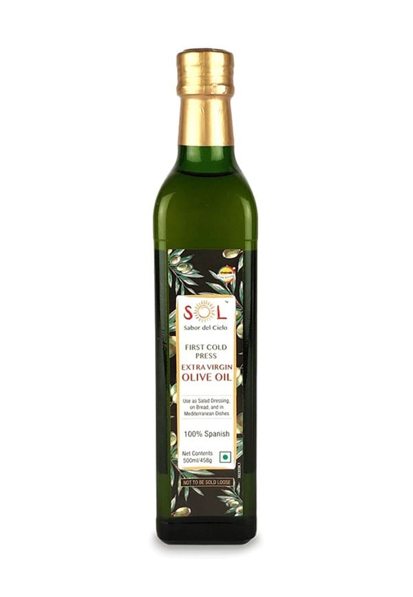 100% Spanish Extra Virgin Olive Oil | Size: 500 ml By Sol