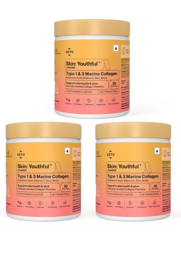 Skin Youthful Marine Collagen Powder Supplements for men and women ...