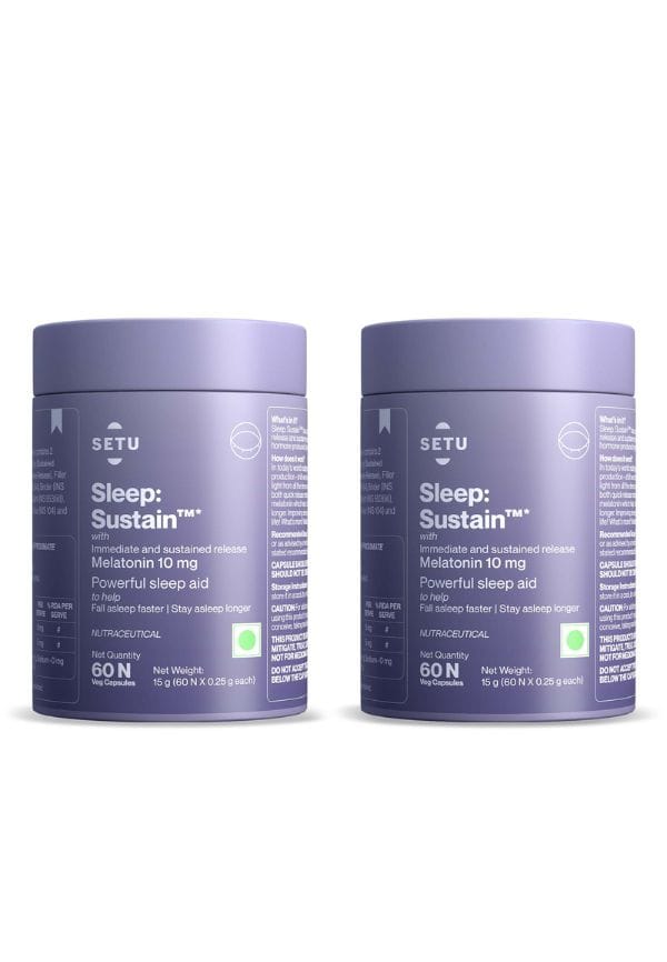 Sleep Sustain | Melatonin 10mg, Sleeping Pills | Promotes Relaxation ...