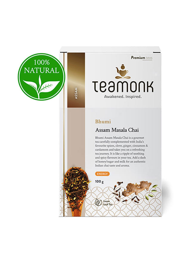 Bhumi Assam Masala Chai | Size: 100 gm By Teamonk