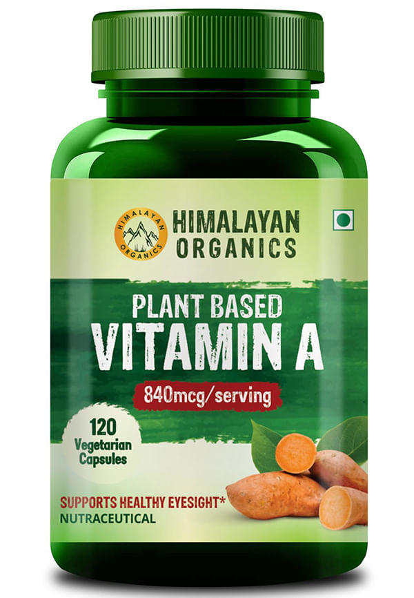 Vlado's Himalayan Organics Plant-Based Vitamin A Supplement Supports ...