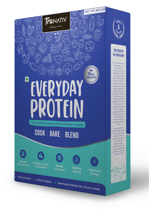 Everyday Protein| 90% Protein-Natural Irish Whey Protein Isolate | Size ...